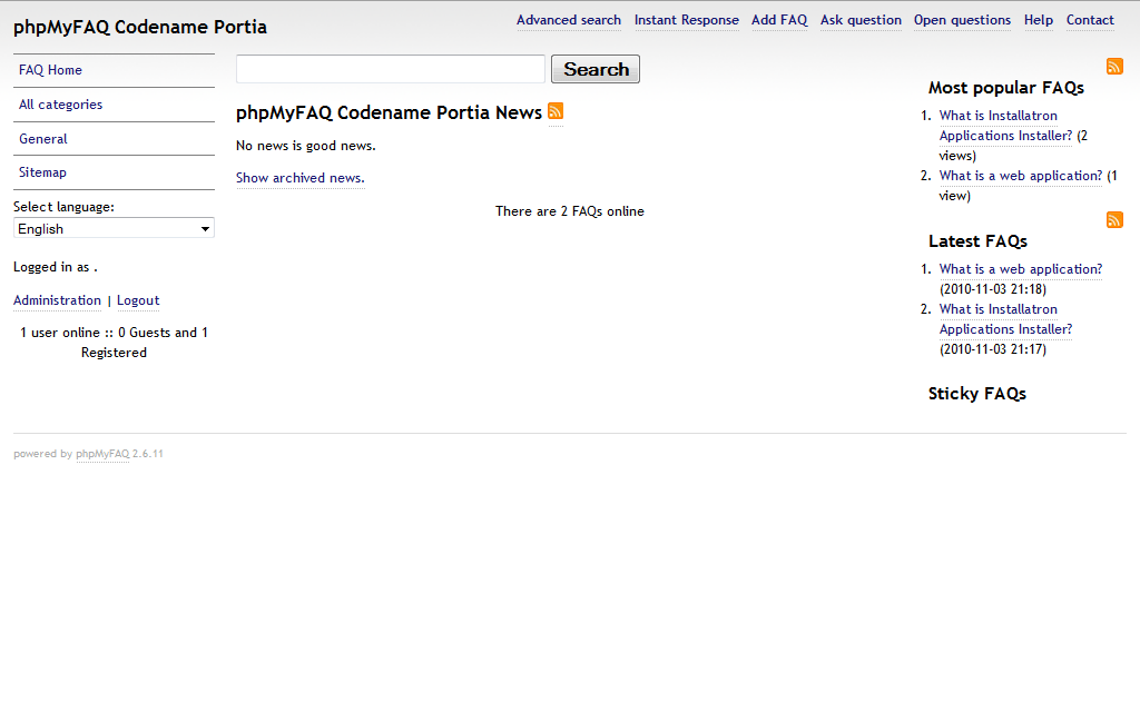 Hebergement phpMyFAQ - Trouvez l'hebergement adapte a votre projet | Infomaniak
